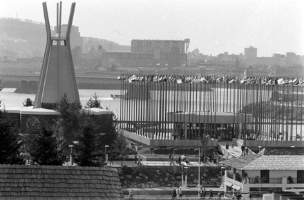 Rows Flags Flying Expo 67 Montreal Editorial Stock Photo - Stock Image ...