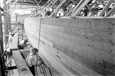 Coast Guard Men Building Ship United Editorial Stock Photo - Stock ...