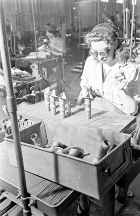 People Operating Machine Birmingham Small Arms Editorial Stock Photo ...