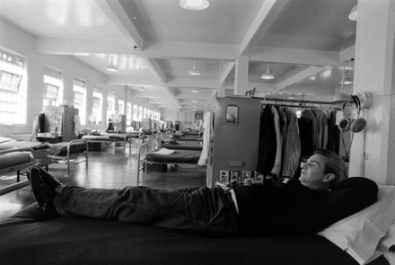 Inmate Lying On Bed Correctional Training Editorial Stock Photo - Stock ...