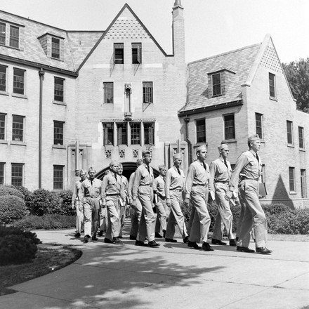Navy Cadet Walking Outside Building During Editorial Stock Photo ...
