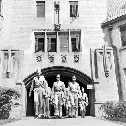 Navy Cadet Walking Outside Building During Editorial Stock Photo ...