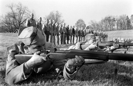 Georgia State Defense Force Guards Firing Editorial Stock Photo - Stock ...
