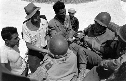Soldiers Talking Their Vehicle During Italian Editorial Stock Photo ...