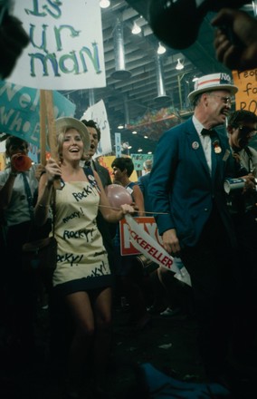 People Carrying Signs During Republican National Editorial Stock Photo ...