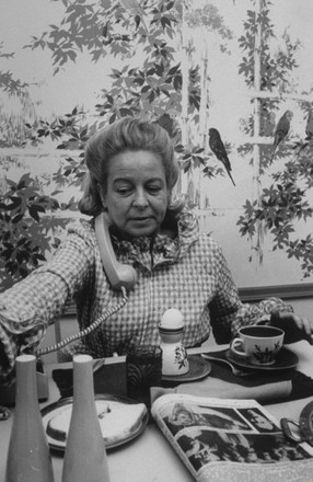 Martha Elizabeth Beall Mitchell Taking Calls Editorial Stock Photo ...