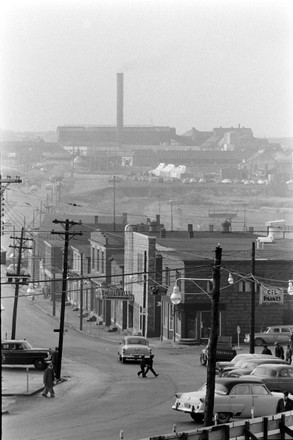 Aerial View Street During Mining Disaster Editorial Stock Photo - Stock ...