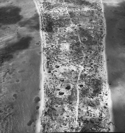 Soldiers Walking Betio Island During World Editorial Stock Photo ...