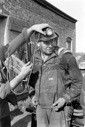 Man Wearing Mining Helmet After Mining Editorial Stock Photo - Stock ...