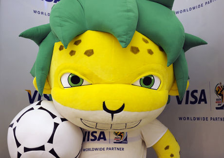 Zakumi World Cup Official Mascot Editorial Stock Photo - Stock Image ...