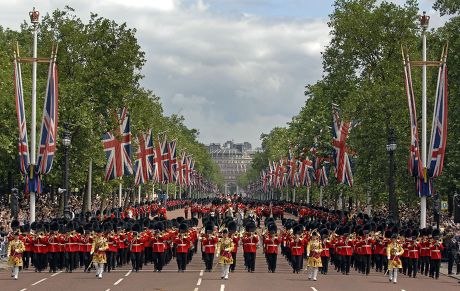 Guards Marching Along Mall Editorial Stock Photo - Stock Image ...