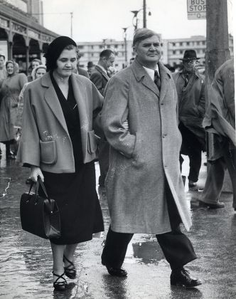 Aneurin Bevan Politician Wife Mrs Bevan Editorial Stock Photo - Stock ...