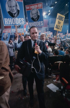 National Broadcasting Company Commentator Edwin Newman Editorial Stock ...