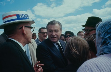 Nelson Rockefeller Campaigning President 1968 Editorial Stock Photo ...