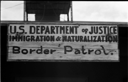 Signage United States Department Justice Border Editorial Stock Photo ...