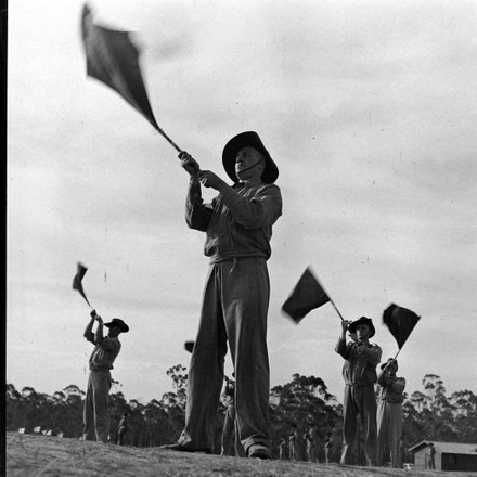 Soldiers Waving Flags During World War Editorial Stock Photo - Stock ...