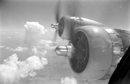 Aircraft Propellers Rotating Midair Arizona United Editorial Stock ...