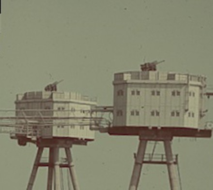 Maunsell Forts During World War Ii Editorial Stock Photo - Stock Image ...