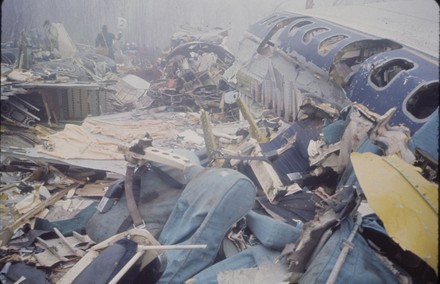 Aftermath Boeing 707 Passenger Plane Crash Editorial Stock Photo ...