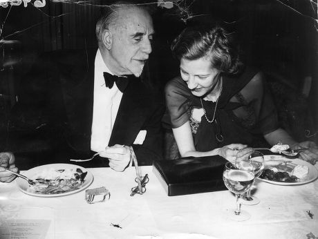 Sir Thomas Beecham Conductor Wife Lady Editorial Stock Photo - Stock ...