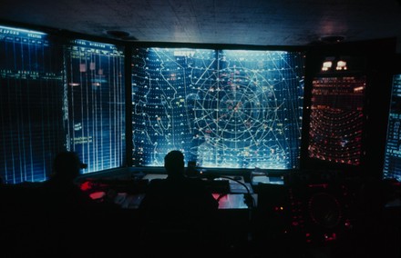 Men Operating System Distant Early Warning Editorial Stock Photo ...