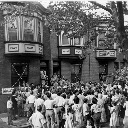 Fans Surrounding Mario Lanza American Tenor Editorial Stock Photo ...