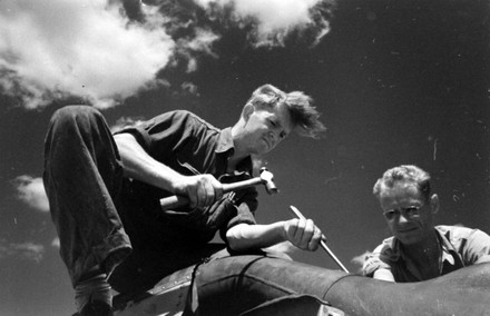 Air Force Soldiers Fixing Plane Wright Editorial Stock Photo - Stock ...