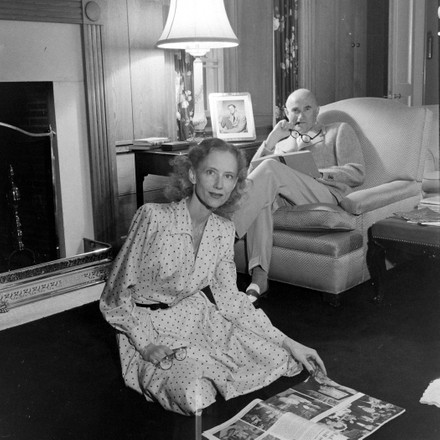 Film Producer Samuel Goldwyn Wife Frances Editorial Stock Photo - Stock ...