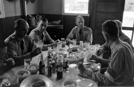 Soldiers Gathering Table On Army War Editorial Stock Photo - Stock ...