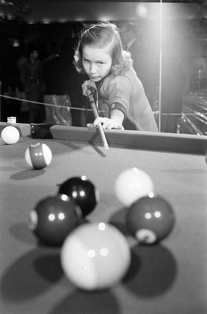 Jean Balukas Playing Pool Brooklyn New Editorial Stock Photo - Stock ...
