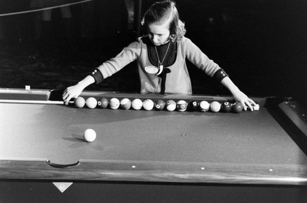 American Pool Player Jean Balukas Setting Editorial Stock Photo - Stock Image | Shutterstock