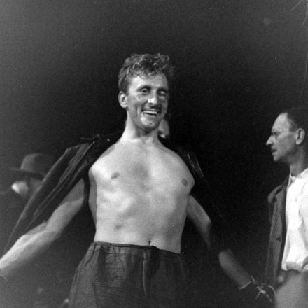 American Actor Kirk Douglas Smiling On Editorial Stock Photo - Stock ...