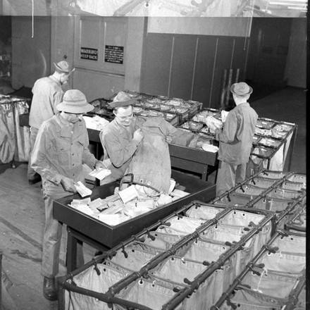 Army Post Office Embarking Letters During Editorial Stock Photo - Stock ...