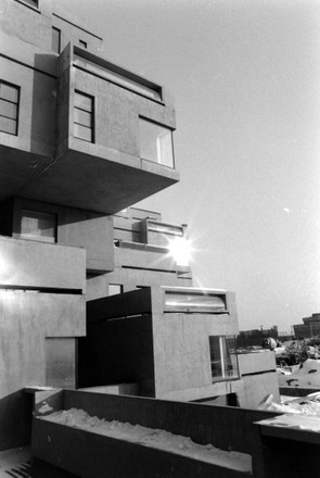 Exterior View Habitat 67 Building Montreal Editorial Stock Photo ...