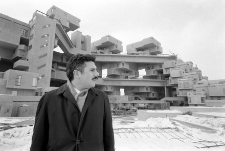 Architect Moshe Safdie Standing Near Habitat Editorial Stock Photo ...