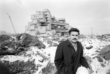 Architect Moshe Safdie Standing Near Habitat Editorial Stock Photo ...