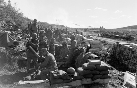 Soldiers Gathering During Korean War 1952 Editorial Stock Photo - Stock ...