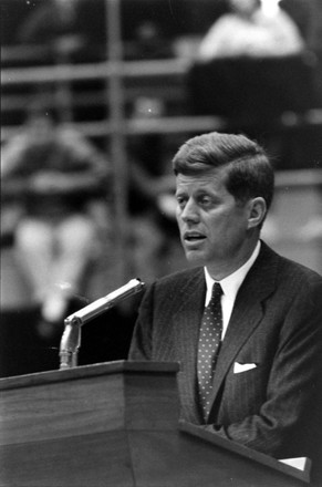 Portrait John Fitzgerald Kennedy During His Editorial Stock Photo ...