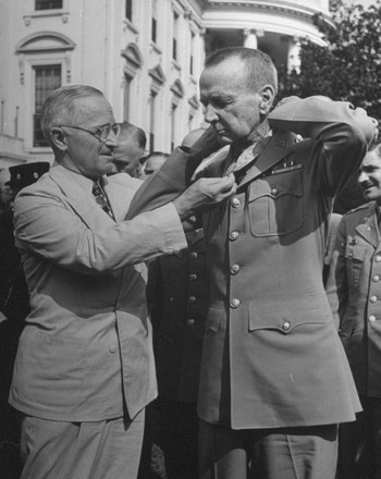 President Harry Truman Awarding Jonathan Mayhew Editorial Stock Photo ...