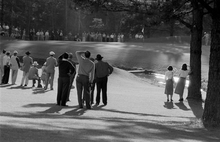 People Gathering During Masters Tournament 1952 Editorial Stock Photo ...