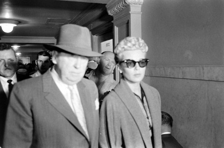 Actress Lana Turner Attending Hearing Johnny Editorial Stock Photo ...