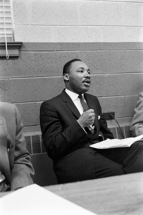 People Protesting Segregation On Street Atlanta Editorial Stock Photo ...
