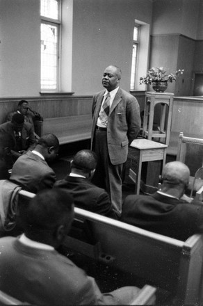 Men Gathering Church During Bus Segregation Editorial Stock Photo ...