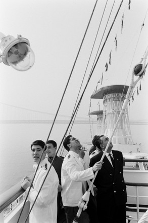 Interior View Ss Michelangelo Ship During Editorial Stock Photo - Stock ...
