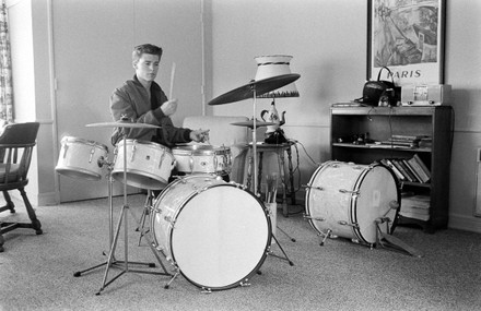 Ricky Nelson Playing Drums Los Angeles Editorial Stock Photo - Stock ...