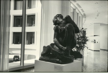 Bronze Sculpture Crouching Woman By Auguste Editorial Stock Photo ...