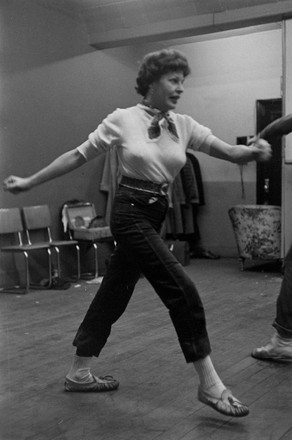 Martha Raye Rehearsing Her Television Show Editorial Stock Photo ...
