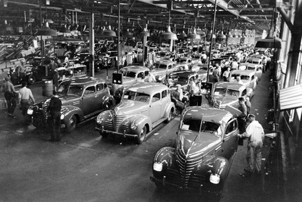 Car Assembling General Motors Automobile Manufacturing Editorial Stock ...