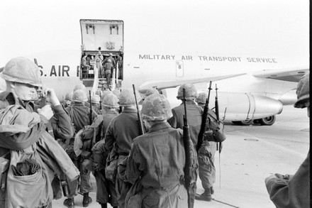 Troops Riding Vehicles Operation Big Lift Editorial Stock Photo - Stock ...