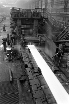 Interior View Wheelingpittsburgh Steel Manufacturing Company Editorial ...